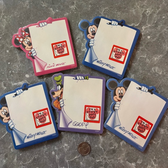 Disney | Office | Nwt Bundle Of 5 Disney Mickey Mouse And Friends ...